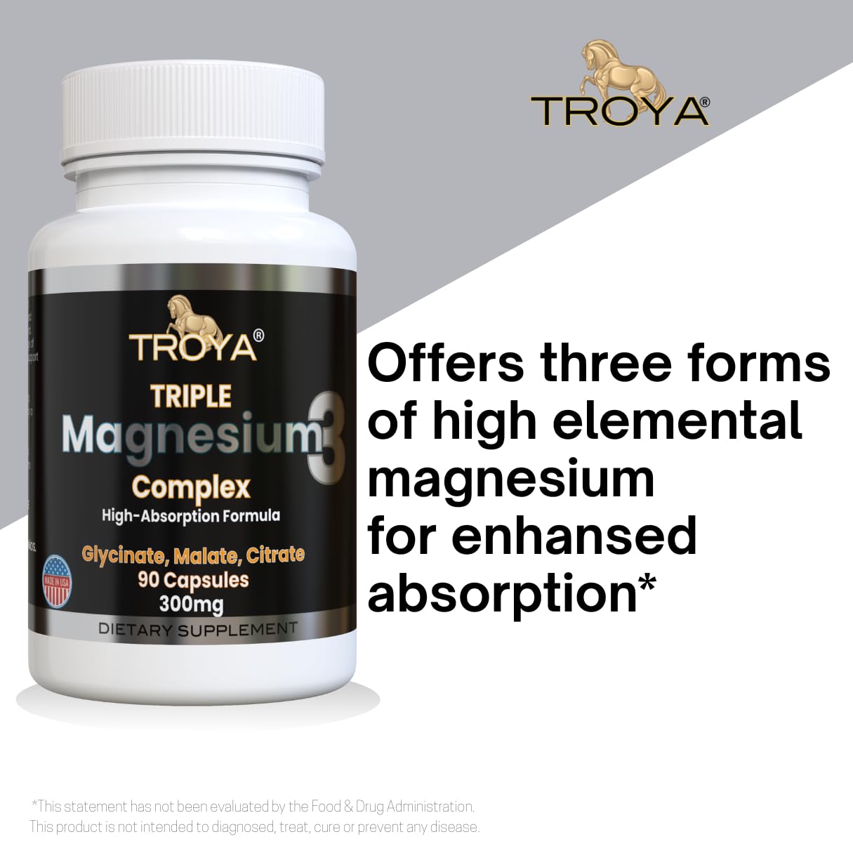 Troya magnesium for stress relief