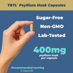 TRTL psyllium husk for gut wellness
