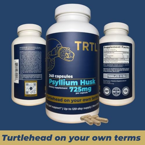 TRTL psyllium husk for regularity