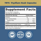 TRTL psyllium husk natural fibre supplement