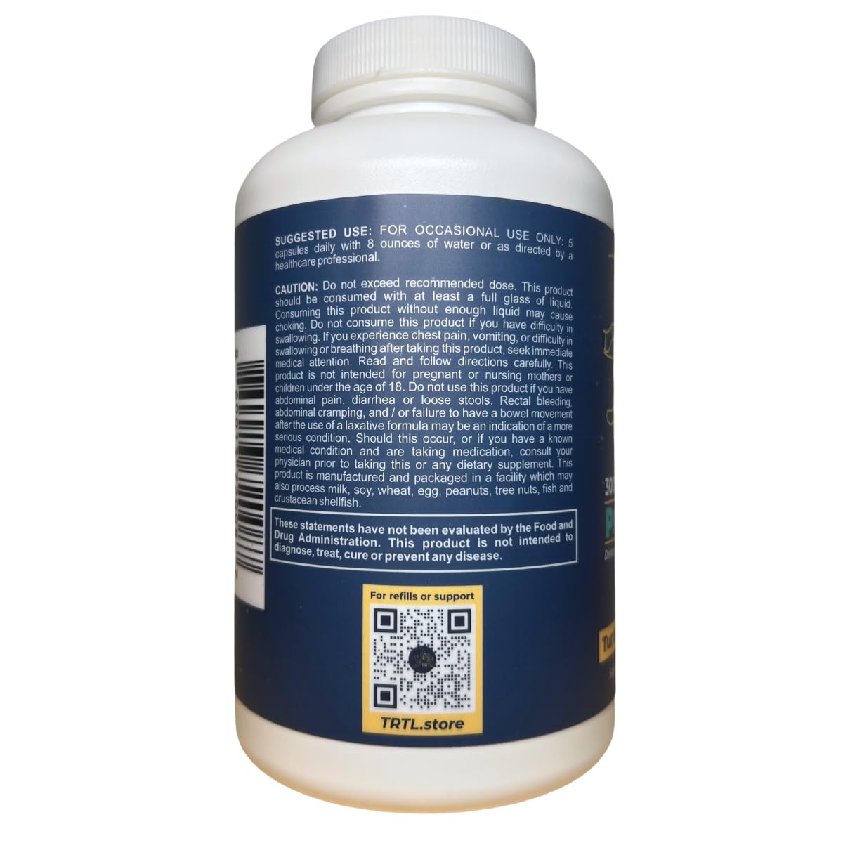 TRTL psyllium husk promotes regularity