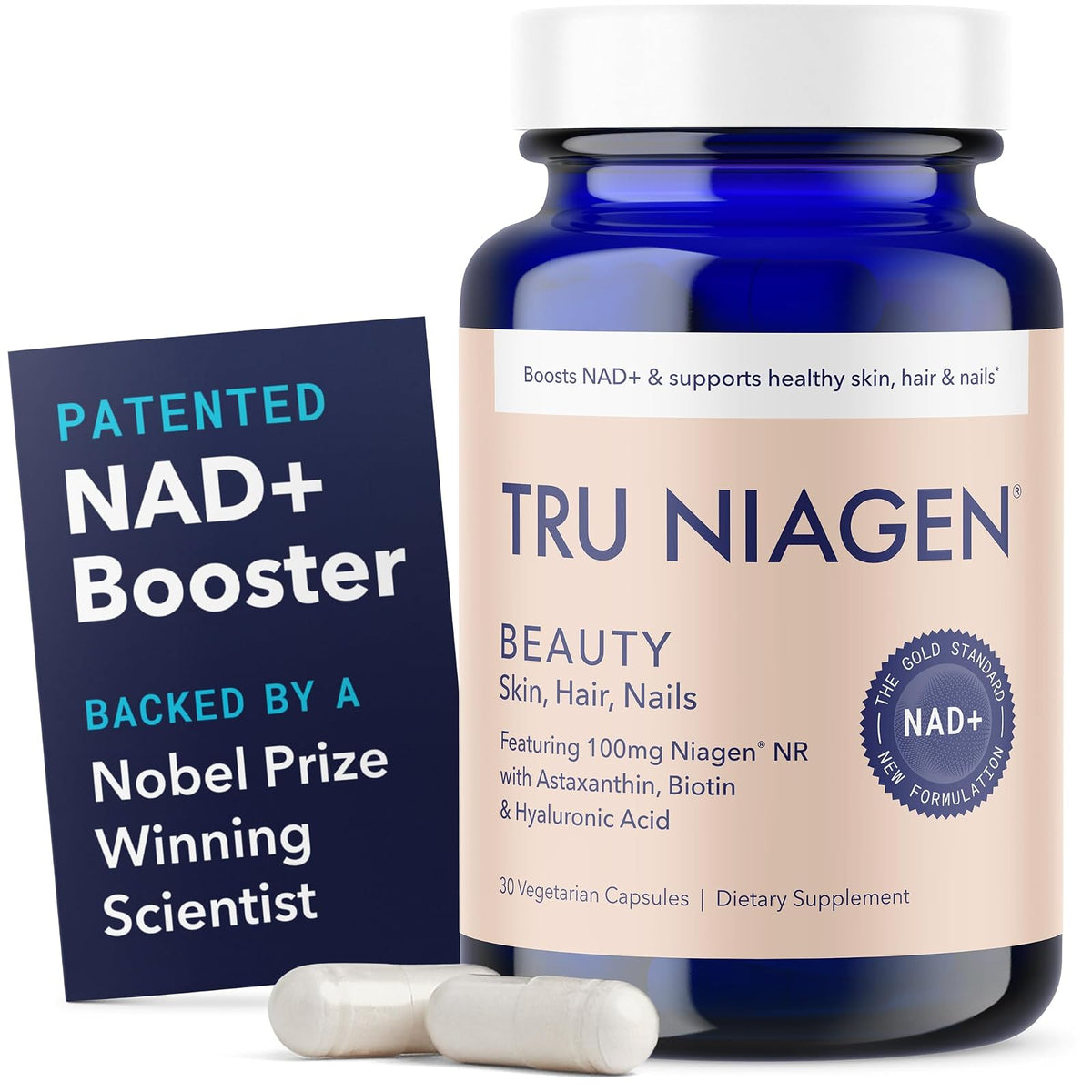 TRU NIAGEN biotin beauty supplement