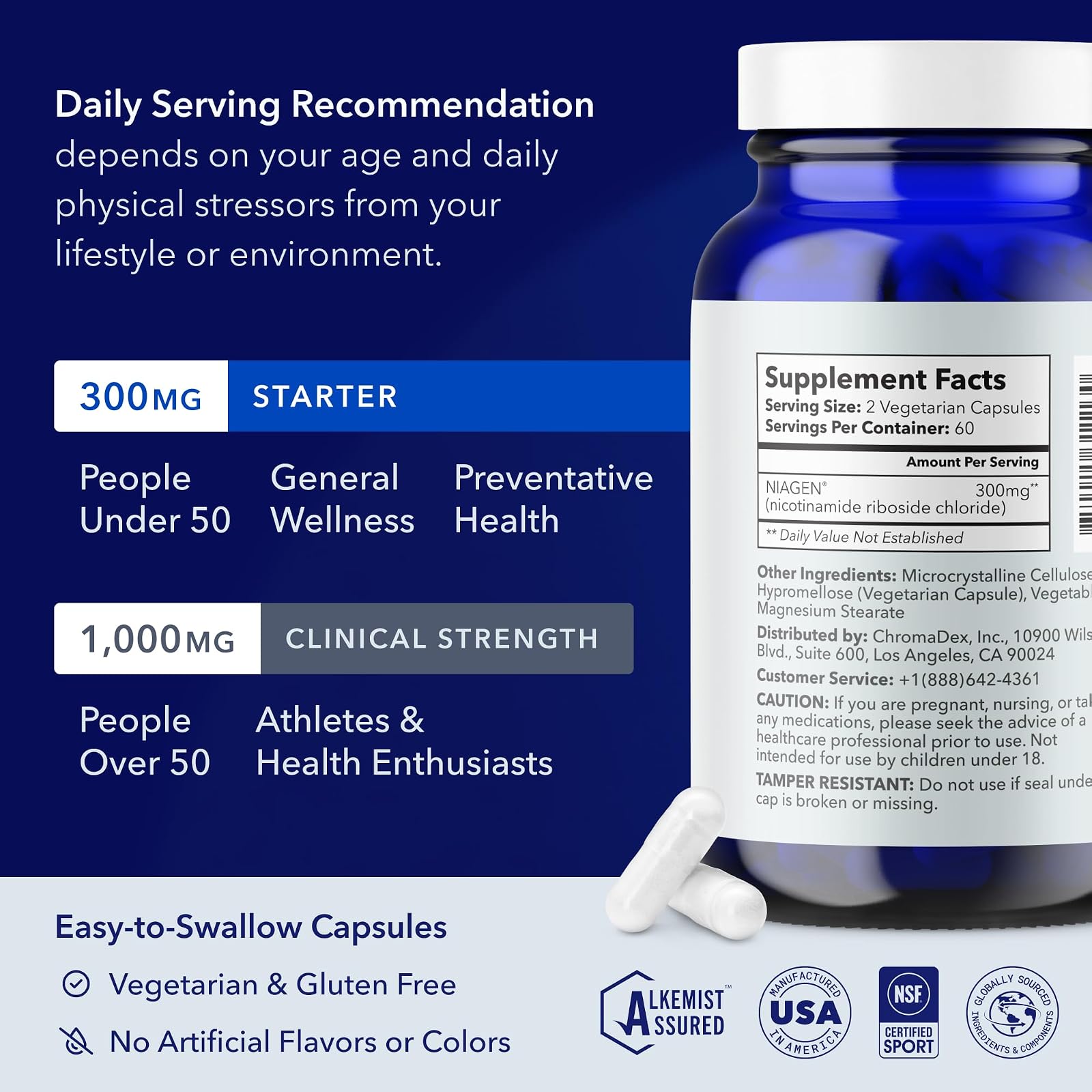 TRU NIAGEN NAD+ for healthy aging