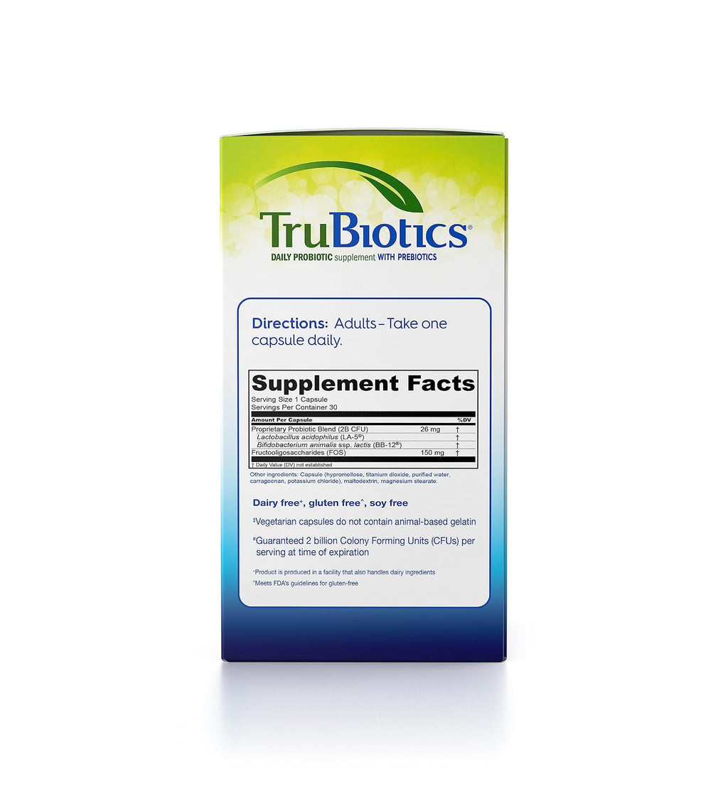 TruBiotics prebiotics for better digestion