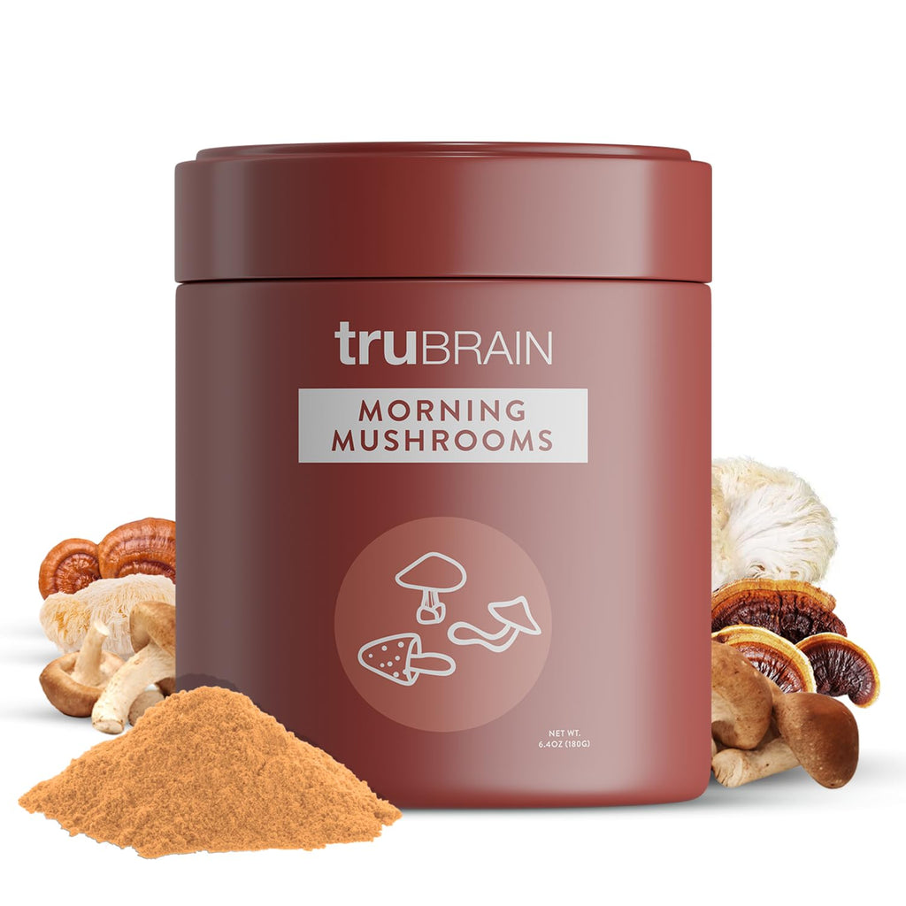TruBrain Morning Mushrooms coffee alternative