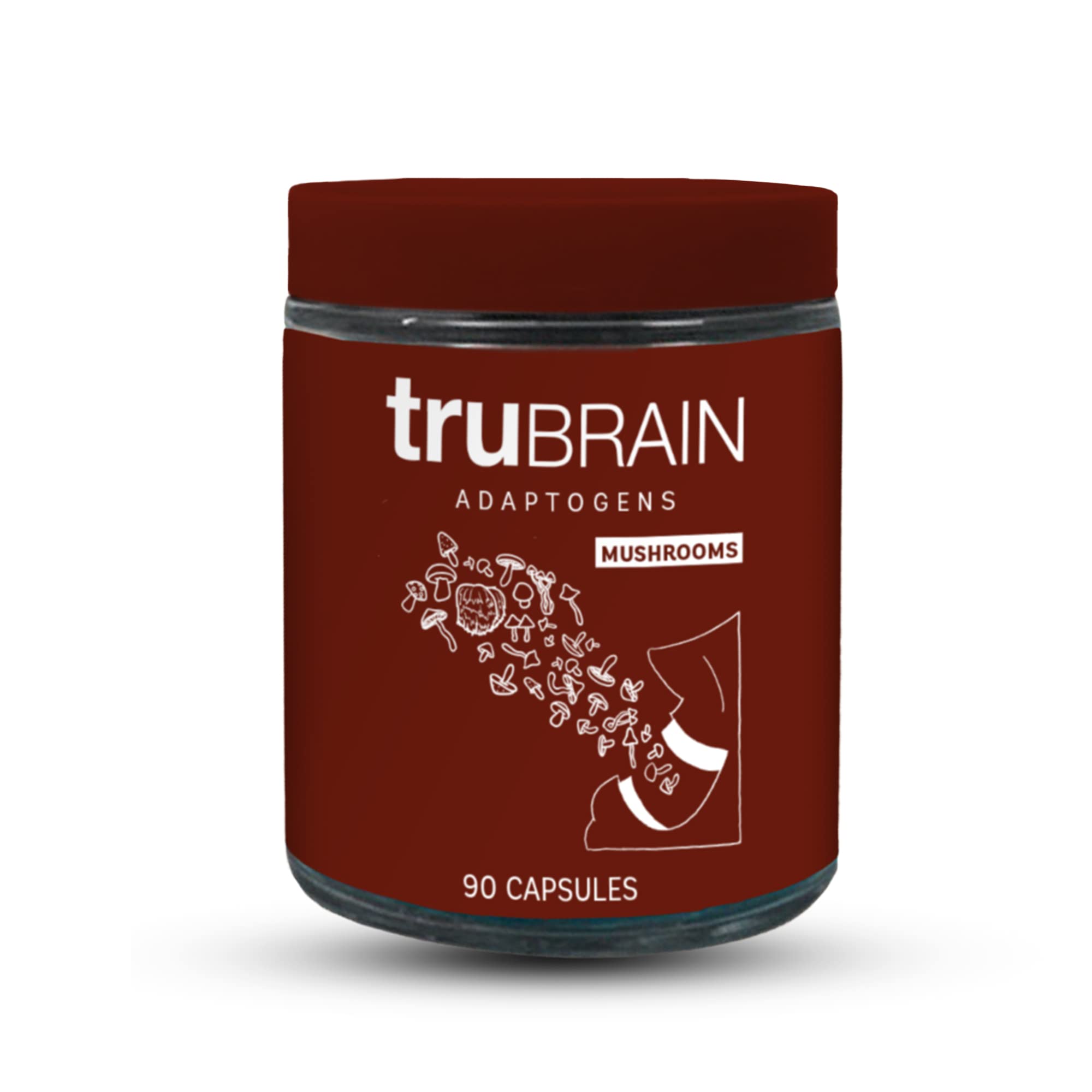 TruBrain nootropic capsules for focus