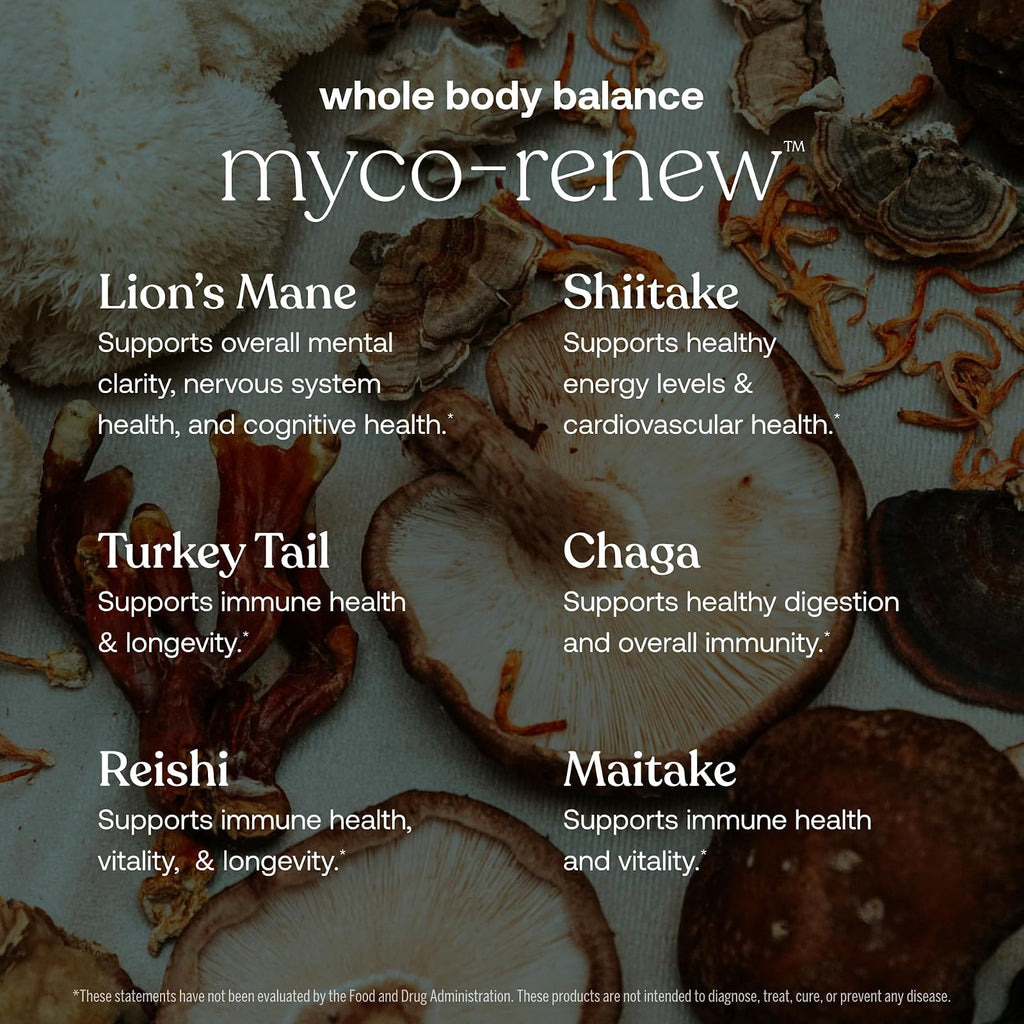 True Grace adaptogenic mushroom capsules