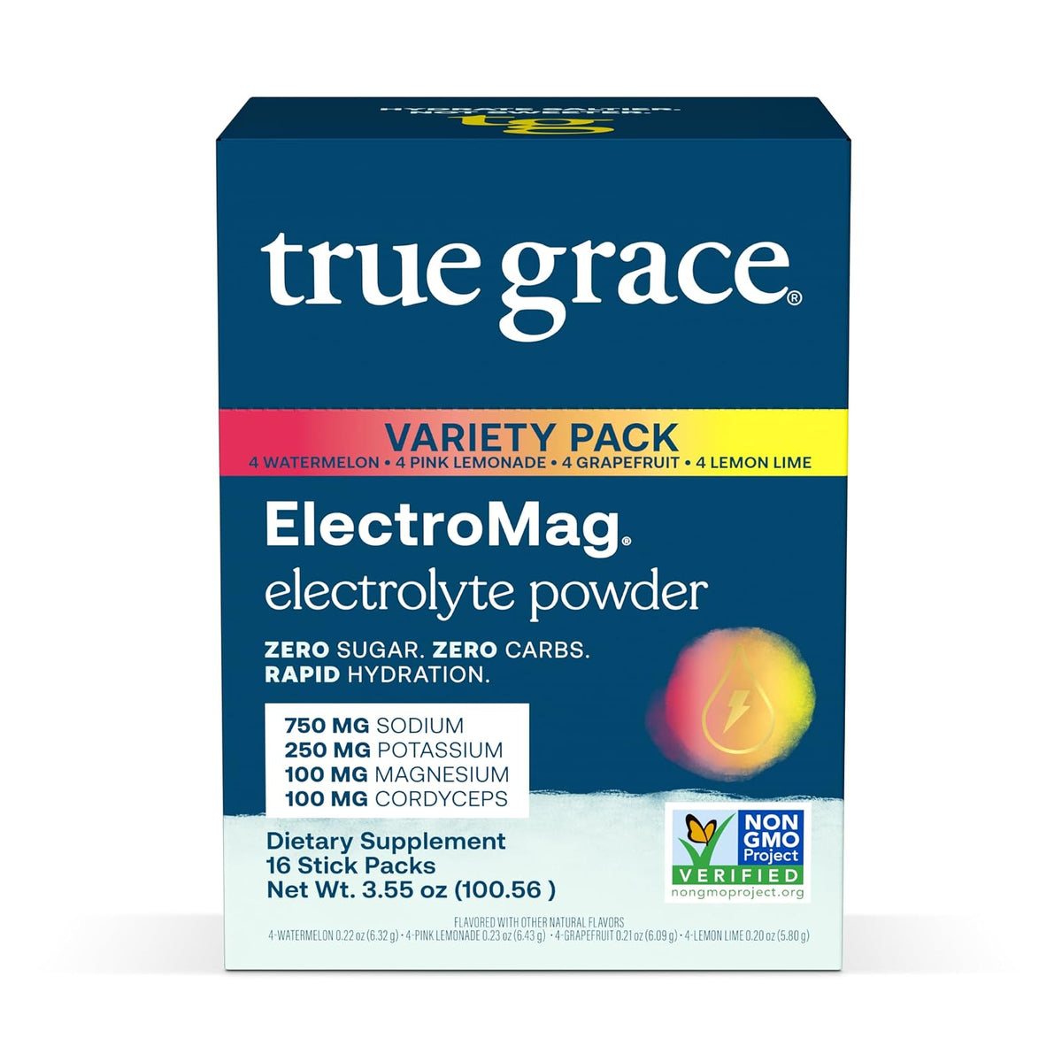 True Grace ElectroMag electrolyte stick packs