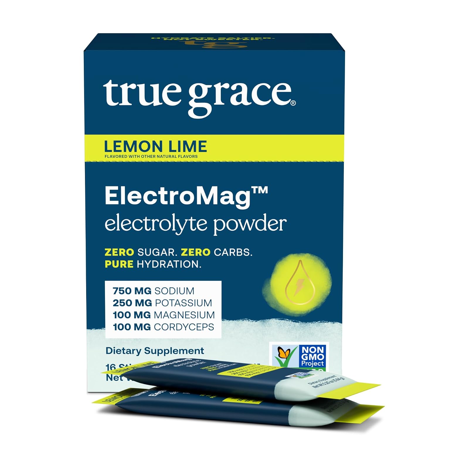 True Grace ElectroMag lemon lime flavour