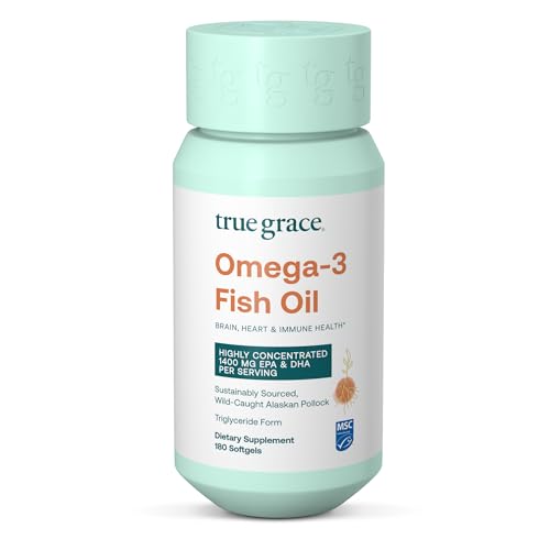 True Grace fish oil softgels