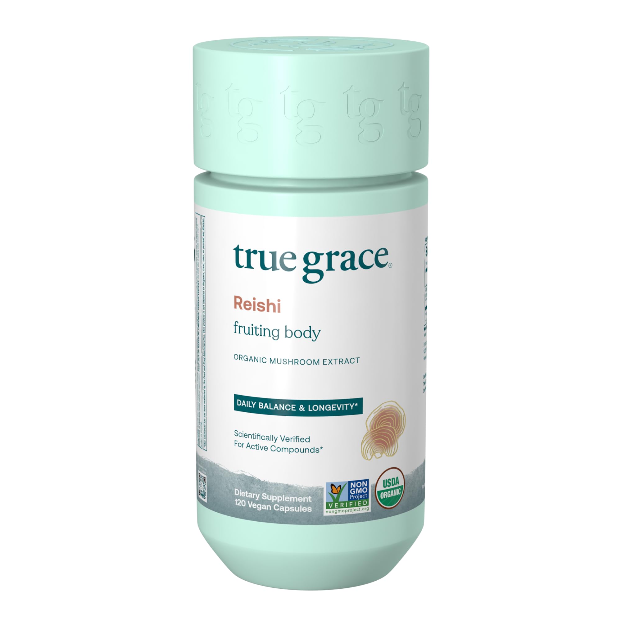 True Grace Reishi mushroom extract capsules