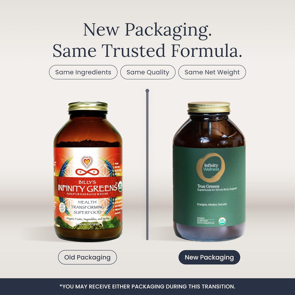 True Greens Powder with blue green algae