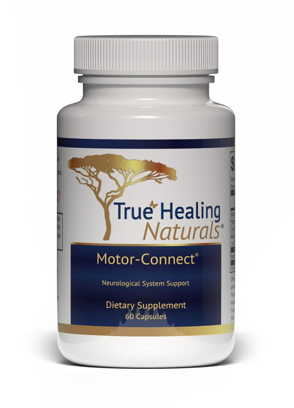 True Healing Naturals brain supplement capsules
