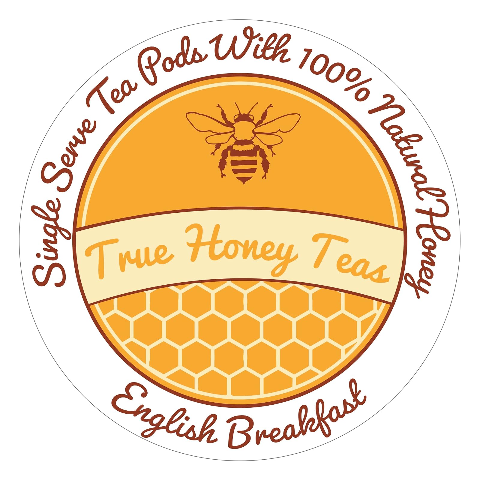 True Honey English Breakfast tea pods