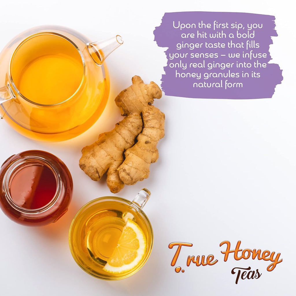 True Honey ginger tea for digestion