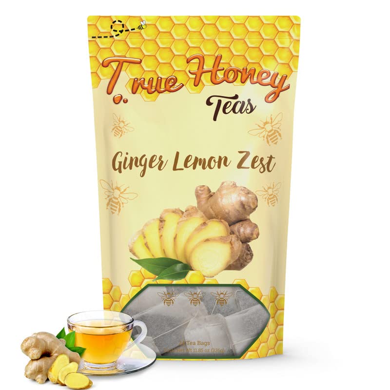 True Honey lemon ginger herbal tea