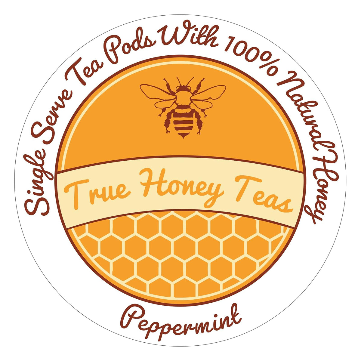 True Honey peppermint tea pods