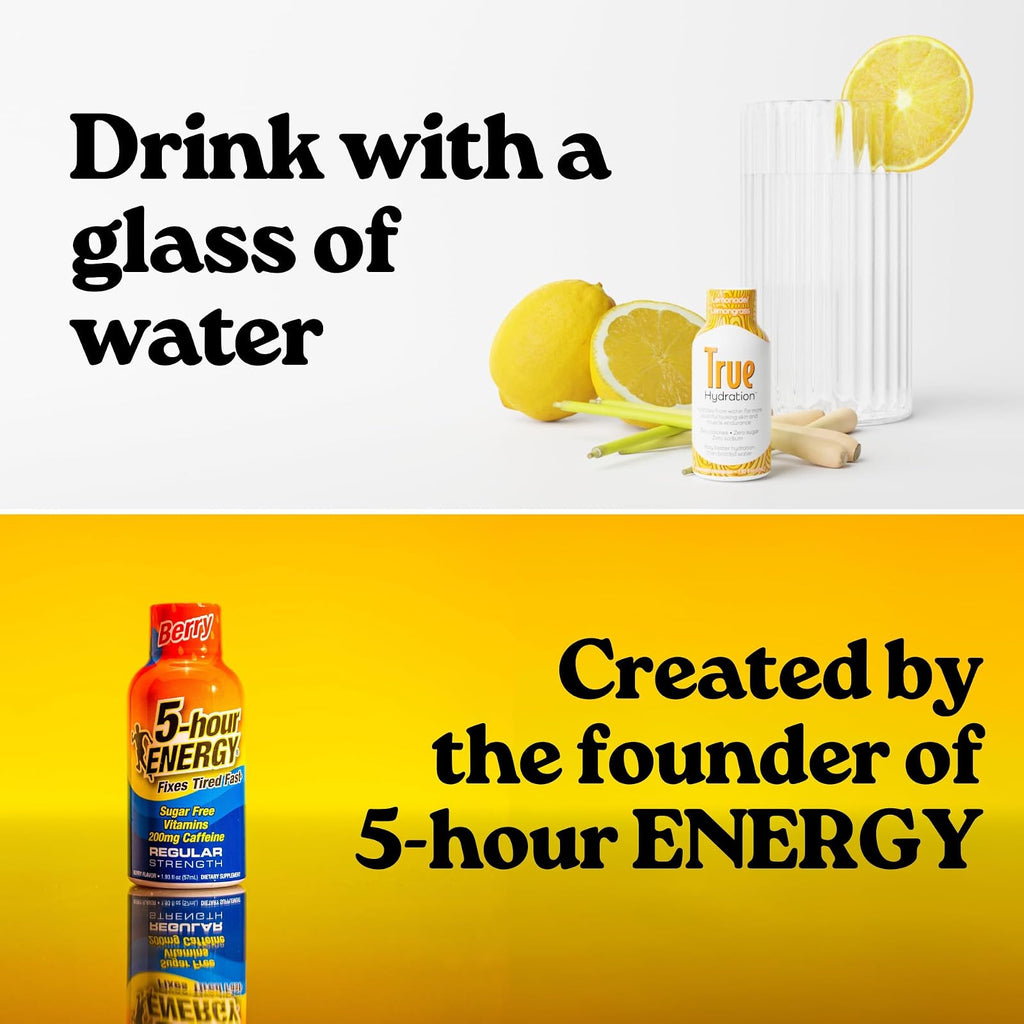 True Hydration digestive support shots