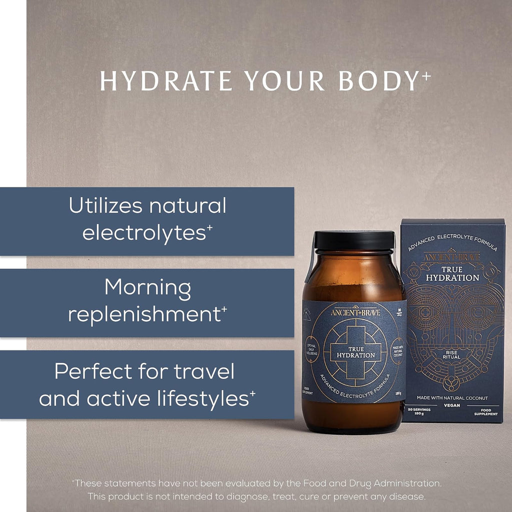 True Hydration Powder with essential minerals