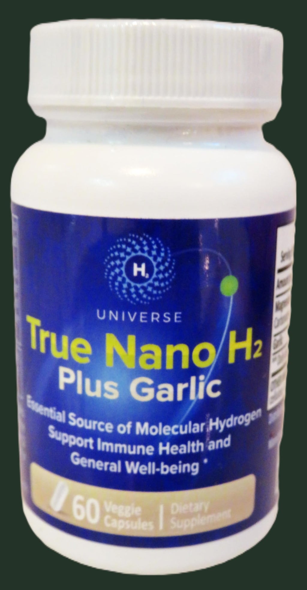 True Nano garlic supplement capsules