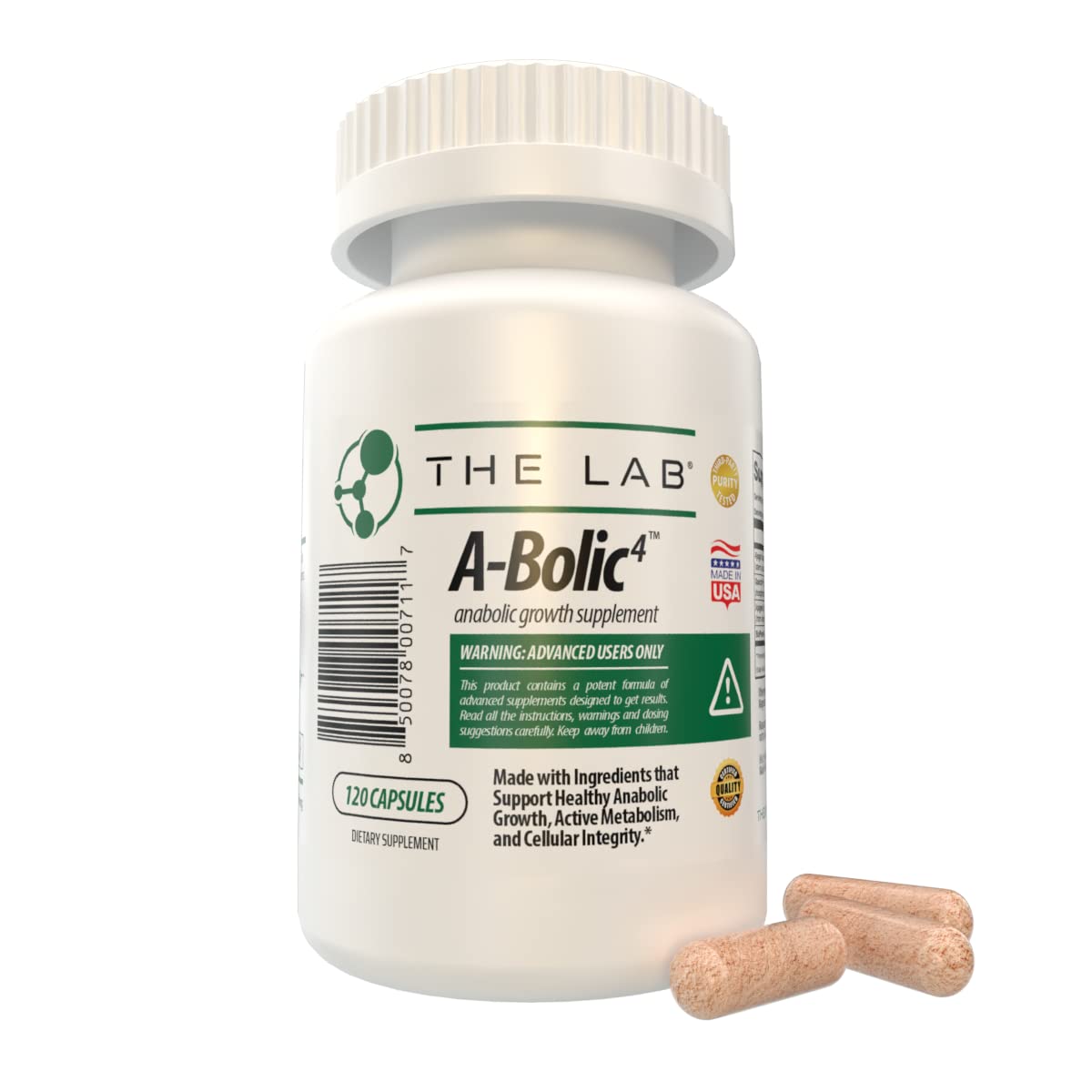 True Nutrition A-Bolic4 testosterone booster capsules