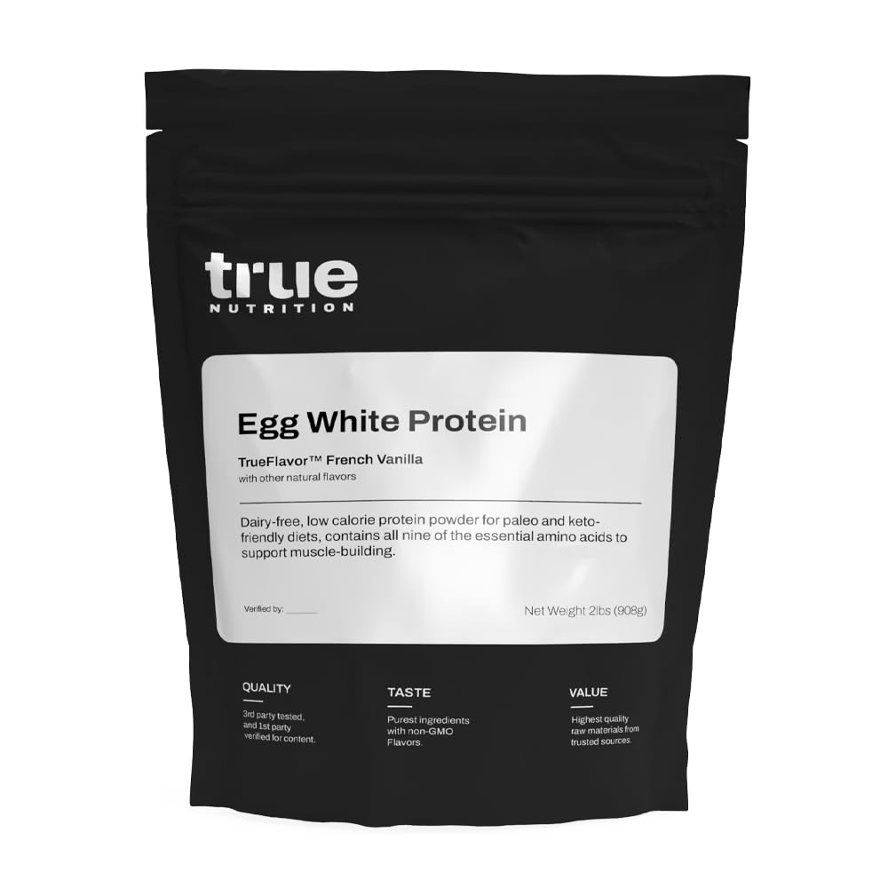 True Nutrition egg white protein powder