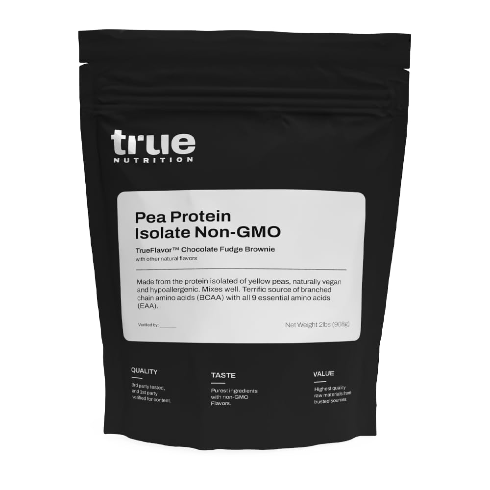 True Nutrition pea protein isolate chocolate
