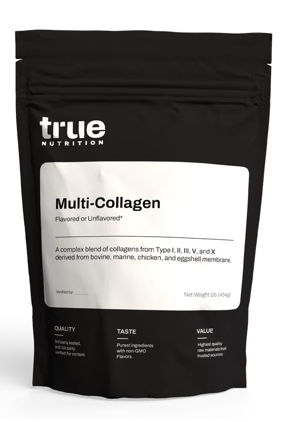 True Nutrition unflavored collagen powder