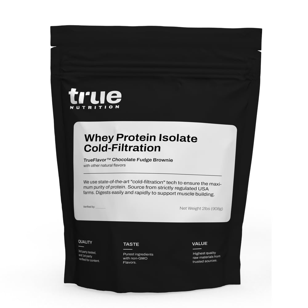 True Nutrition whey protein isolate chocolate