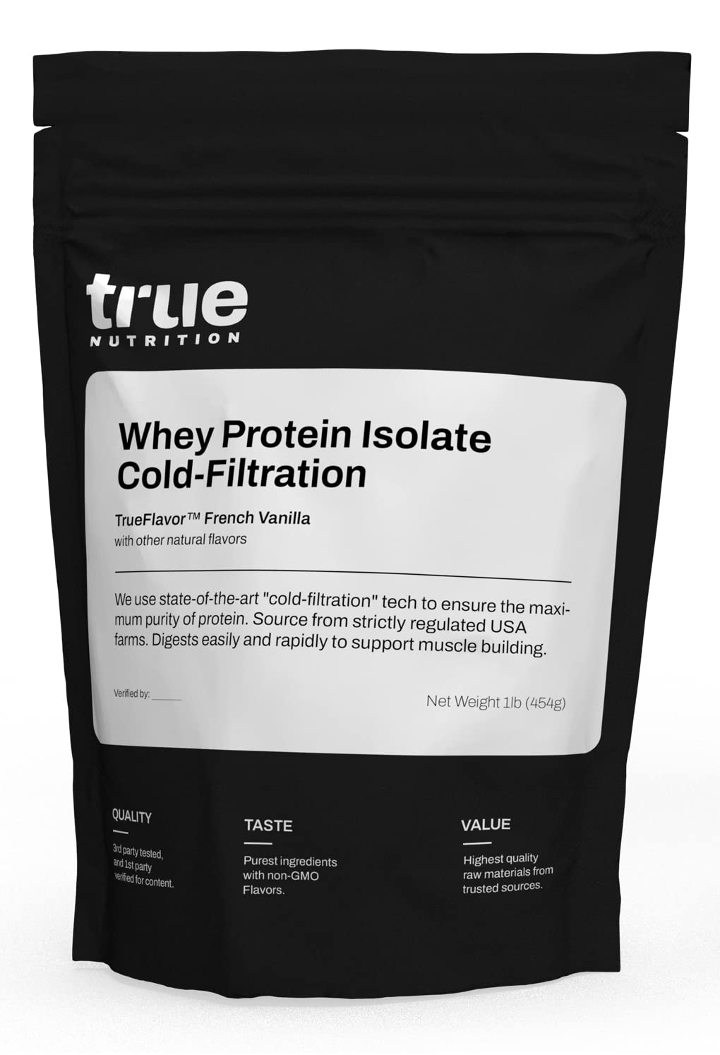 True Nutrition whey protein isolate powder