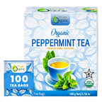 True Organic peppermint tea bags