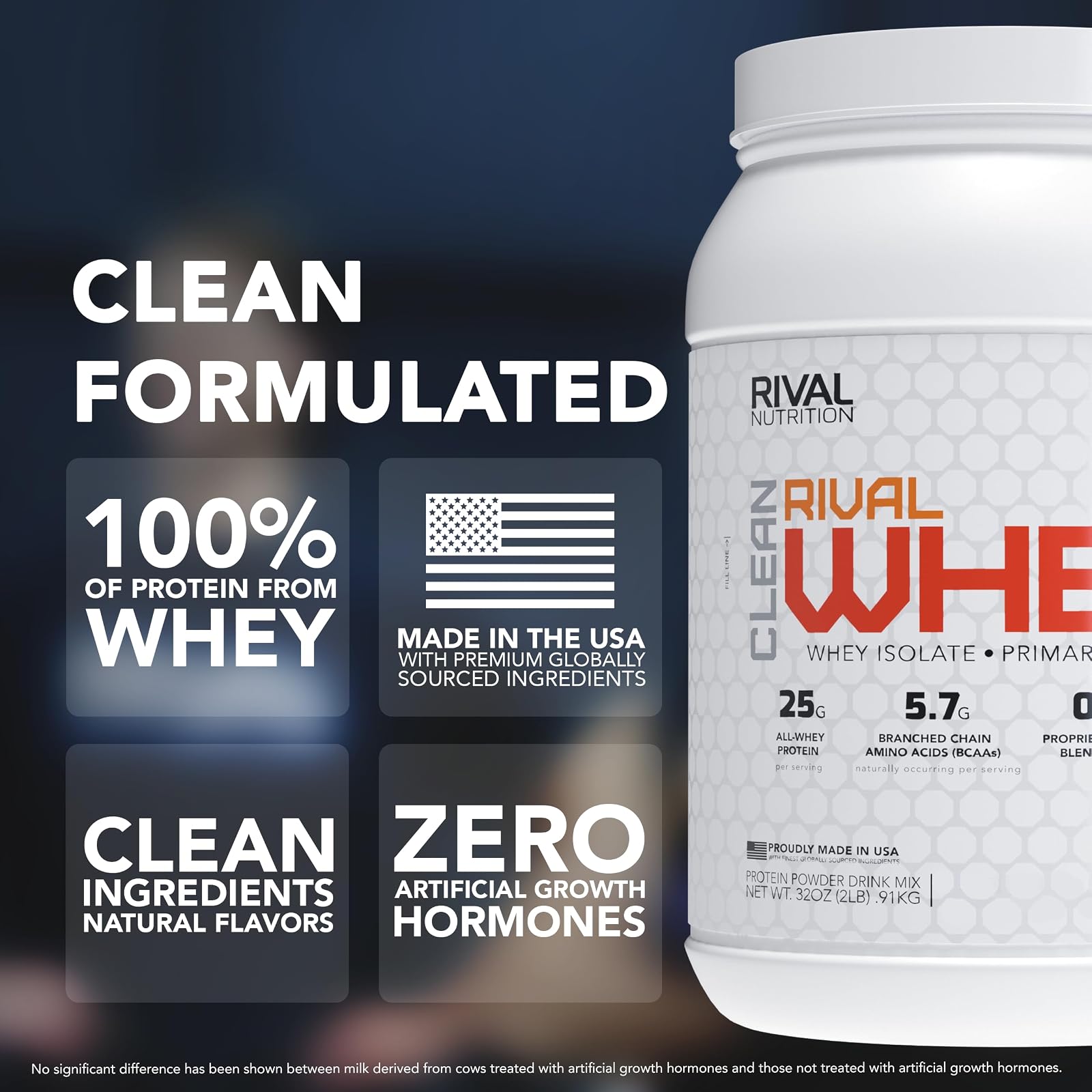 True Vanilla whey protein flavour