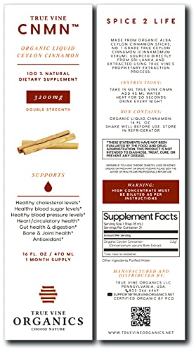 True Vine herbal cinnamon solution