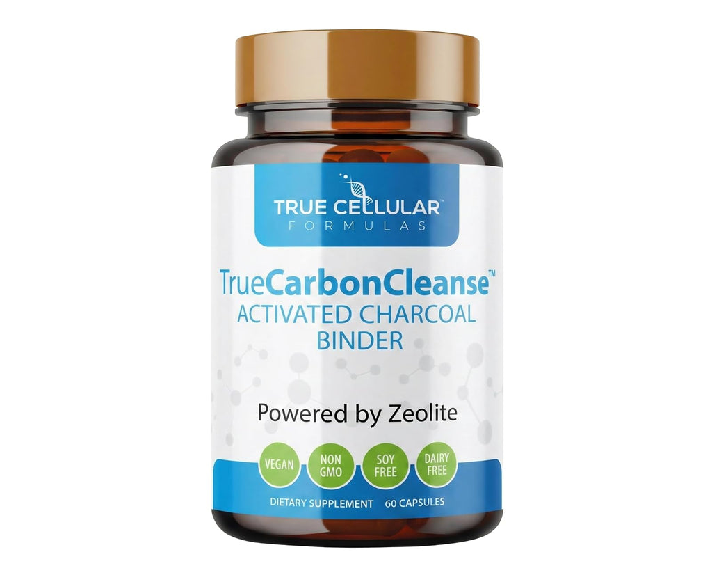 TrueCarbonCleanse activated charcoal capsules