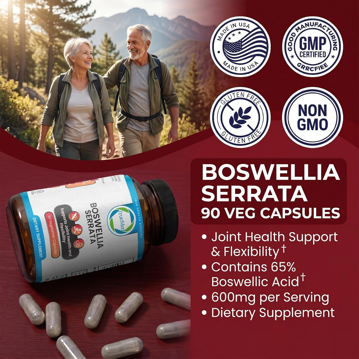 TRUEMED Boswellia for mobility support