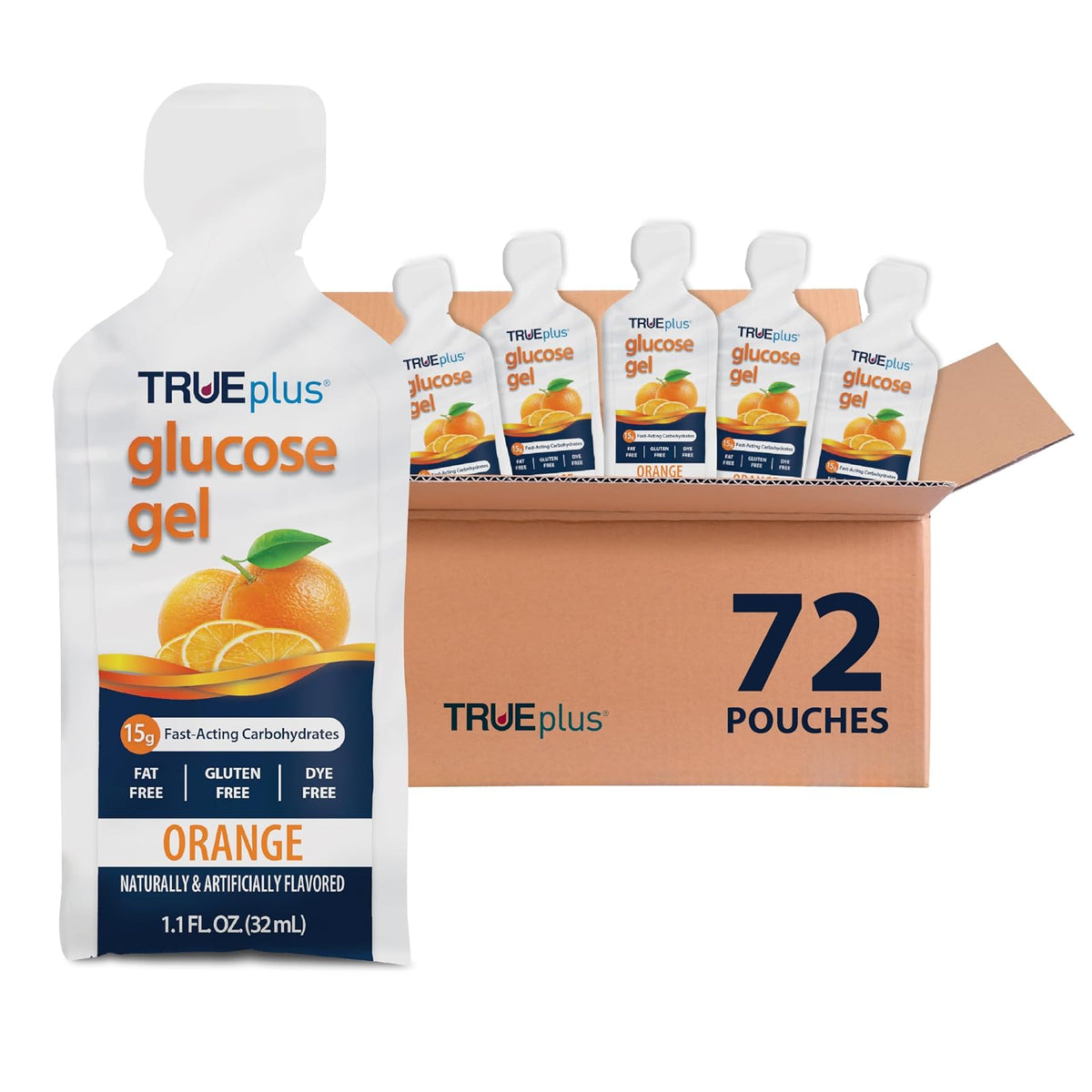 TRUEplus glucose gel energy boost