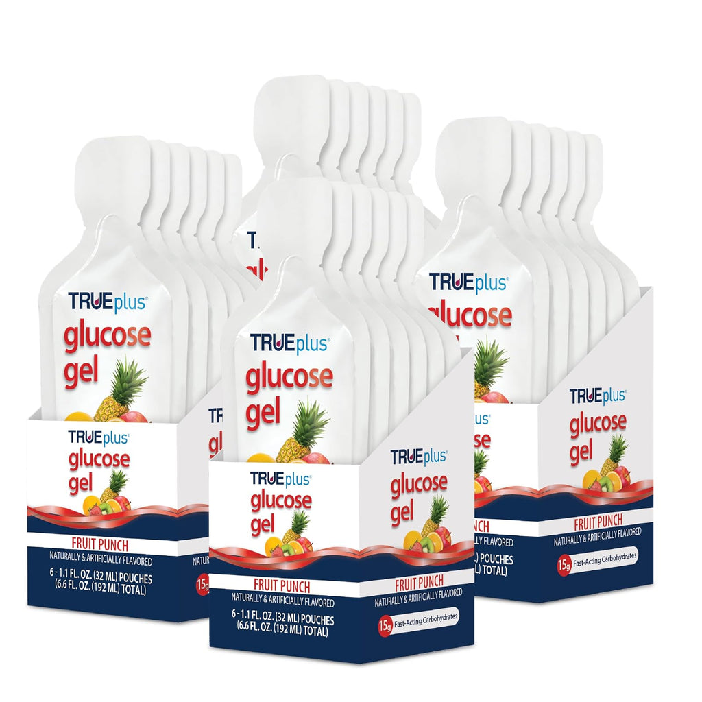 TRUEplus glucose gel fruit punch