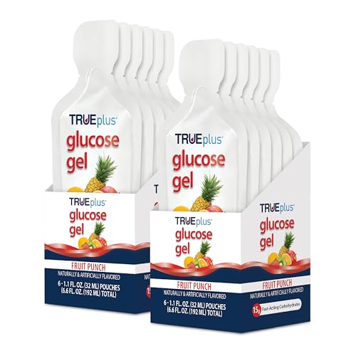 TRUEplus glucose gel pouch fruit punch