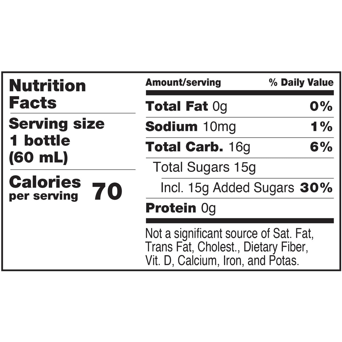 TRUEplus glucose shot for endurance