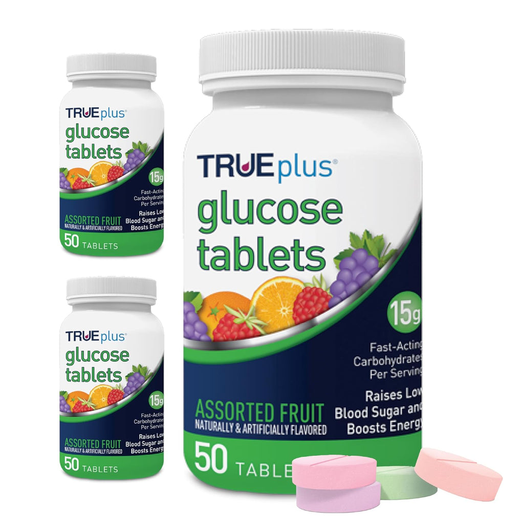 TRUEplus glucose tablets for energy