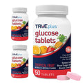 TRUEplus glucose tablets tropical fruit