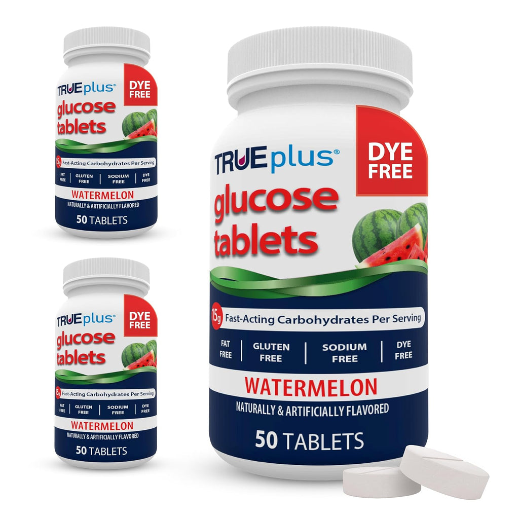 TRUEplus glucose tablets watermelon flavour