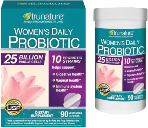 Trues N' Nature women's daily probiotic capsules