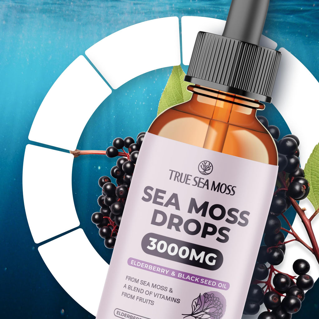 TrueSeaMoss elderberry for wellness