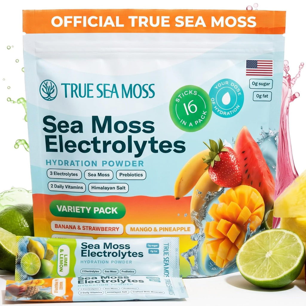 TrueSeaMoss electrolyte powder for hydration