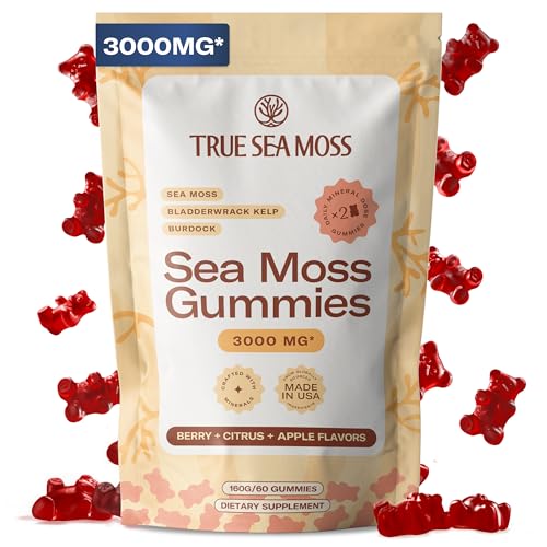 TrueSeaMoss gummies for immune support