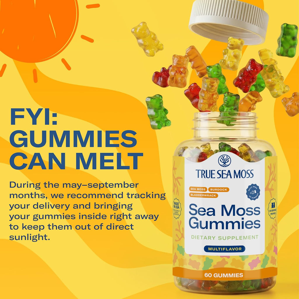 TrueSeaMoss gummy multivitamin for energy