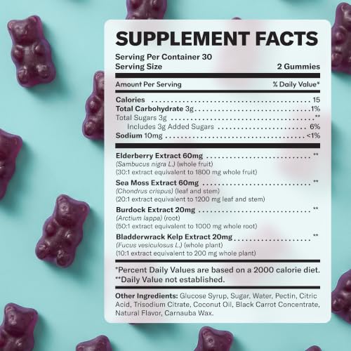 TrueSeaMoss herbal supplements for adults