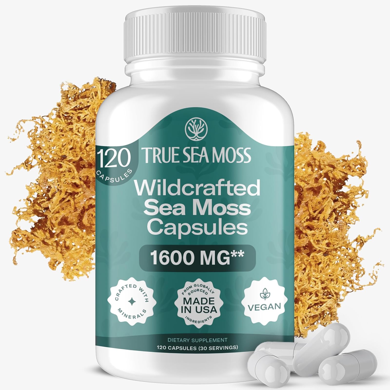 TrueSeaMoss sea moss capsules for health