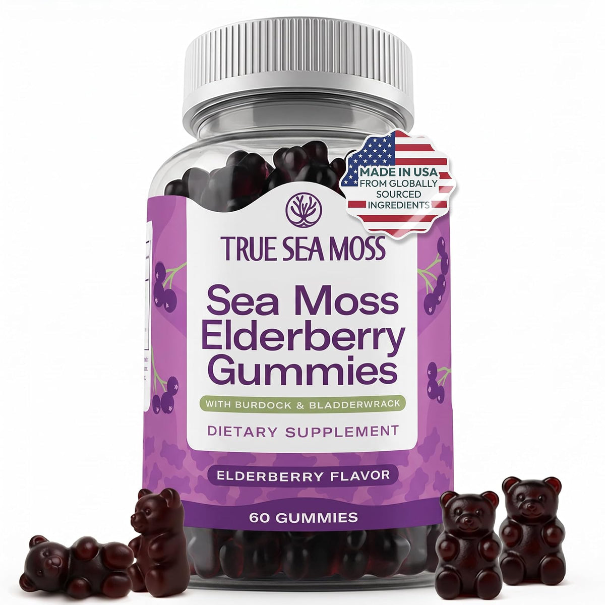 TrueSeaMoss sea moss gummies benefits
